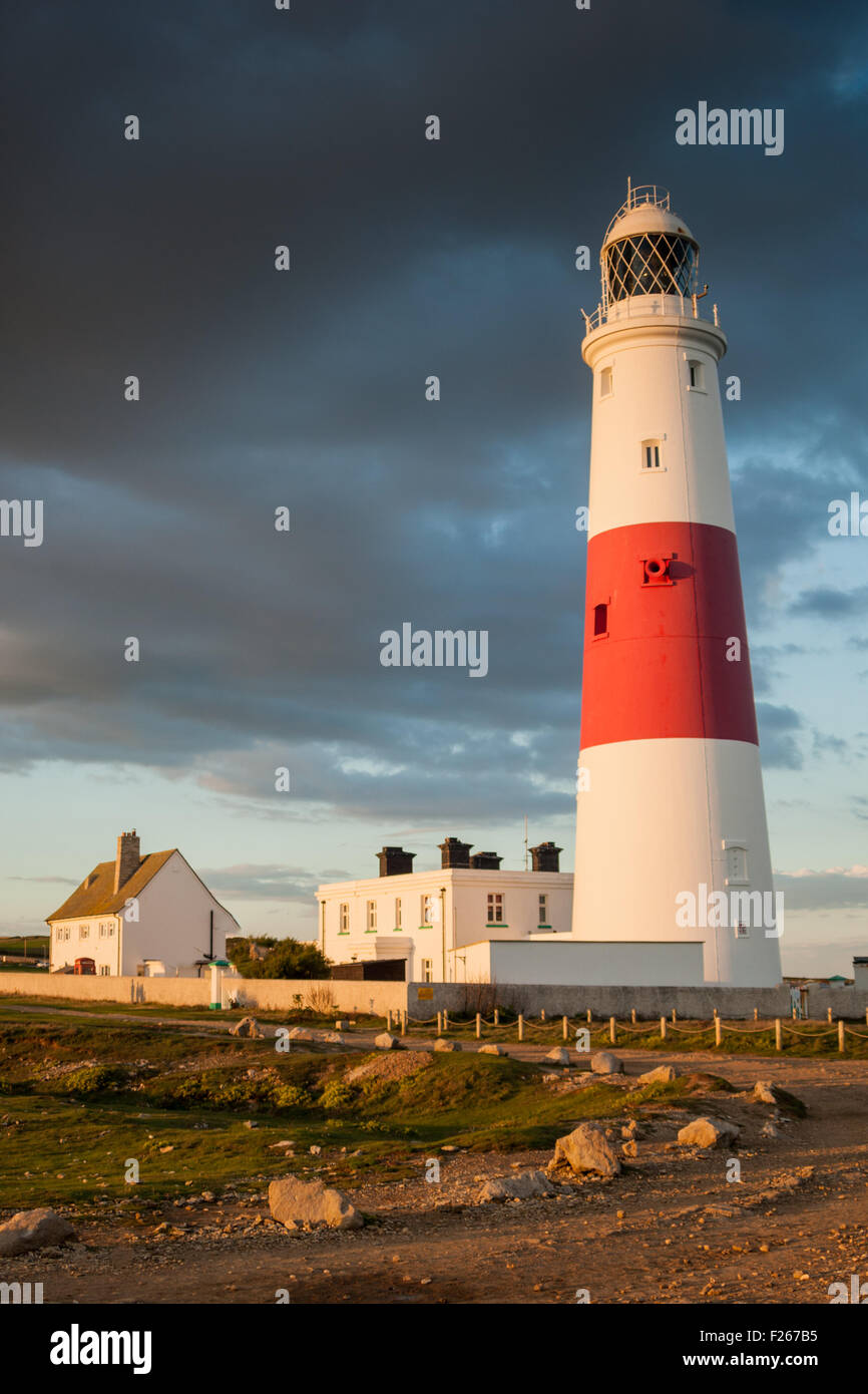 Portland Bill lighthouse, Dorset UK Stock Photo - Alamy