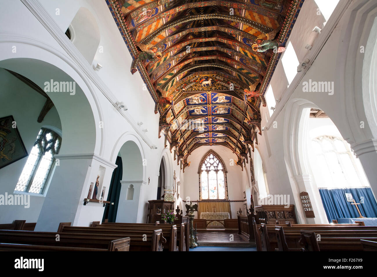 Huntingfield Church Suffolk Stock Photo - Alamy