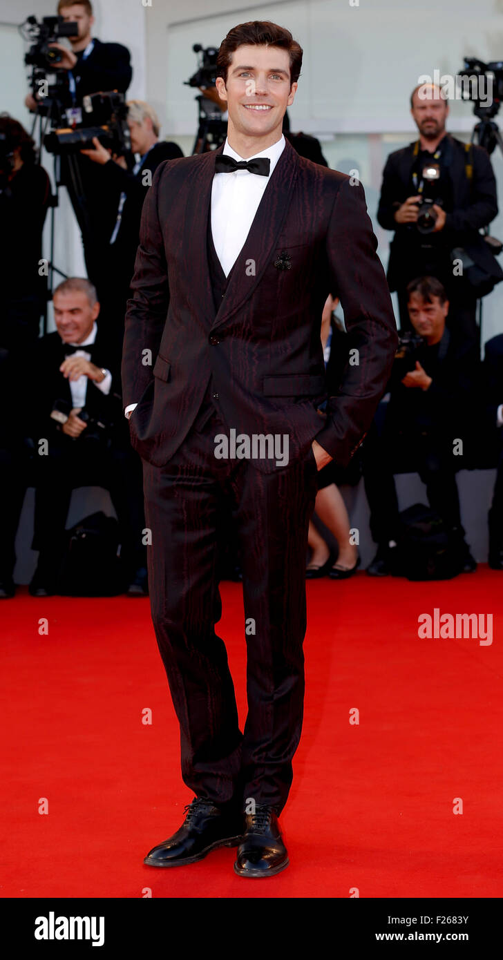 Venice, Italy. 12th Sep, 2015. Roberto Bolle attends the closing ...