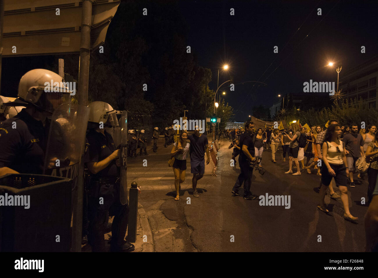 Greece immigration policies hi-res stock photography and images - Alamy