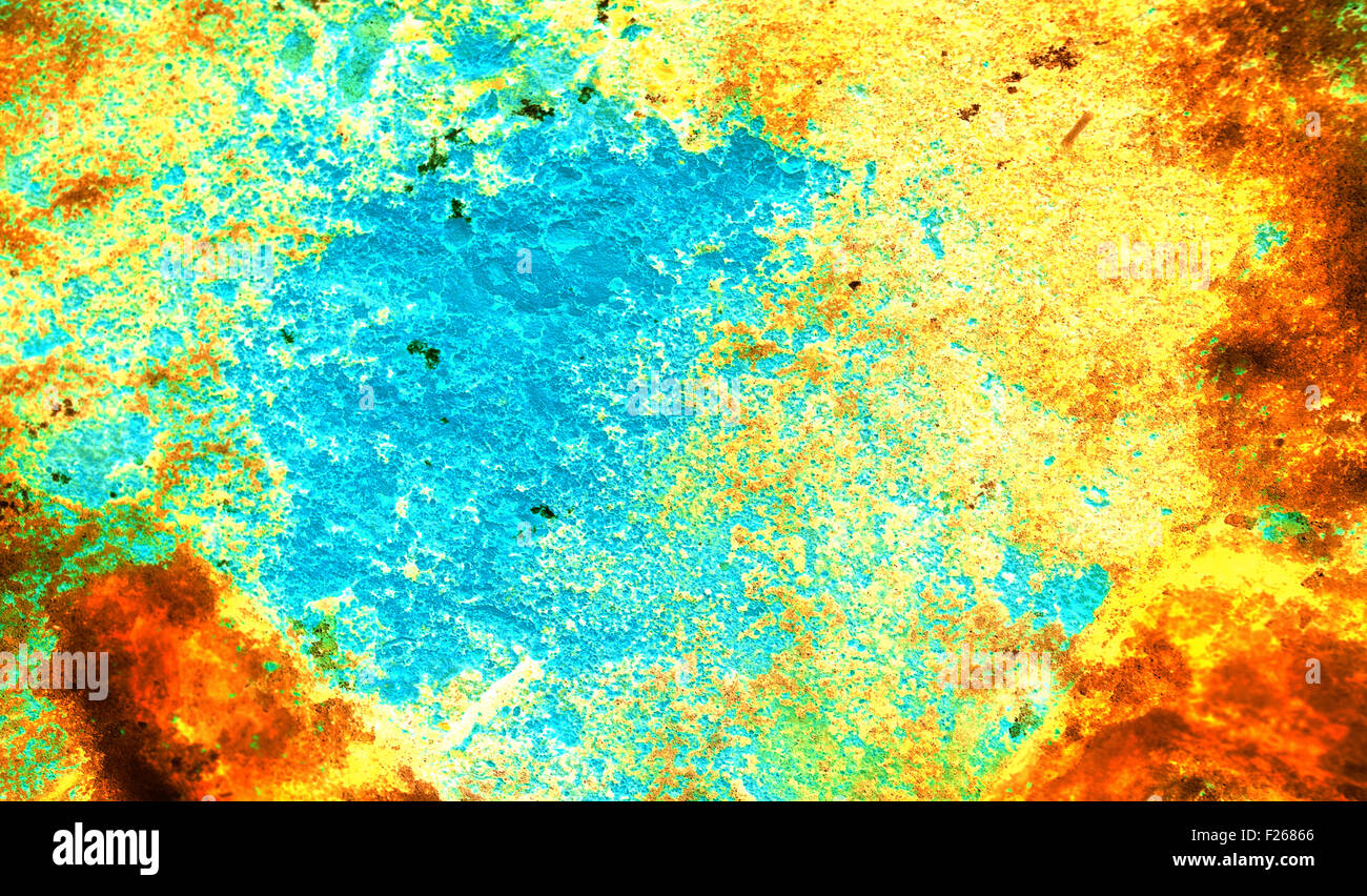 abstract color Backgrounds, painting collage with spots, rust structure ...