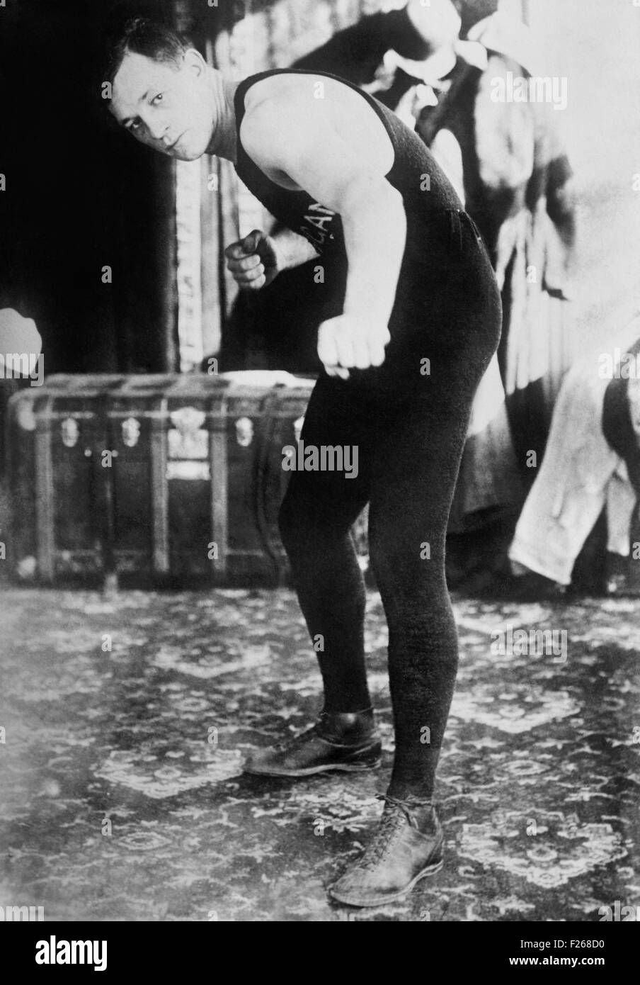 Vintage photo of boxer Stanley Ketchel (1886 - 1910) - two-time World ...