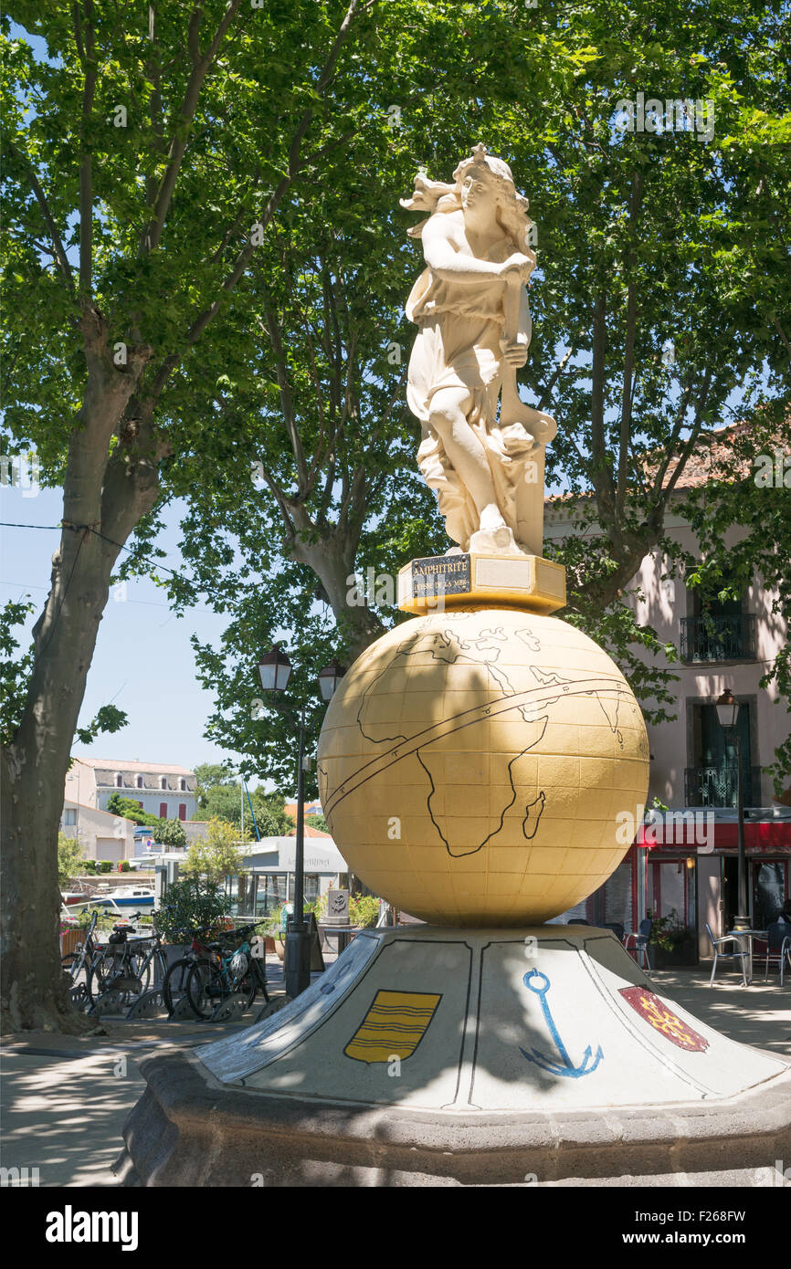 Amphitrite Greek Goddess Statue