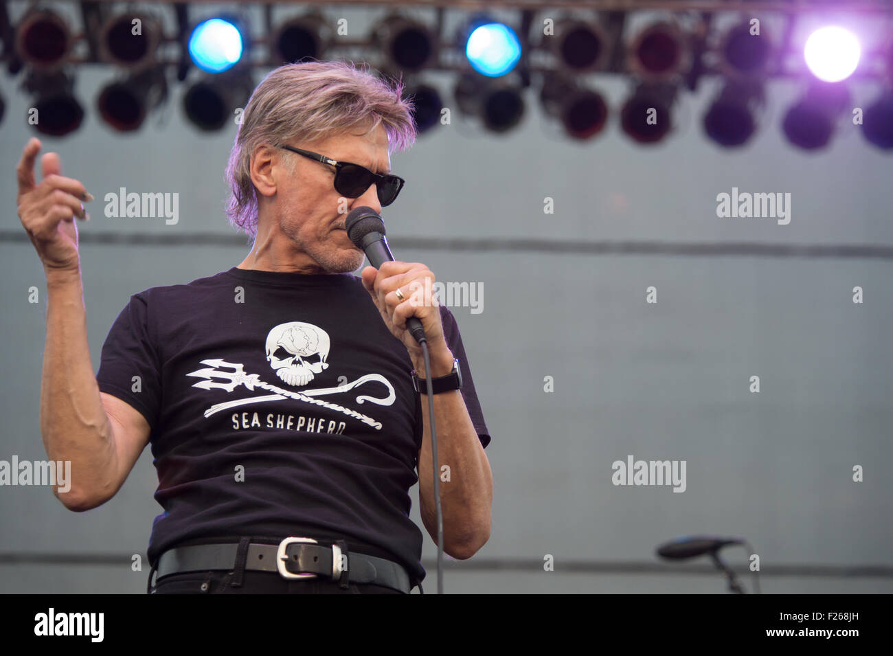 LINCOLN, CA - September 11: Lead singer John Kay of Steppenwolf ...