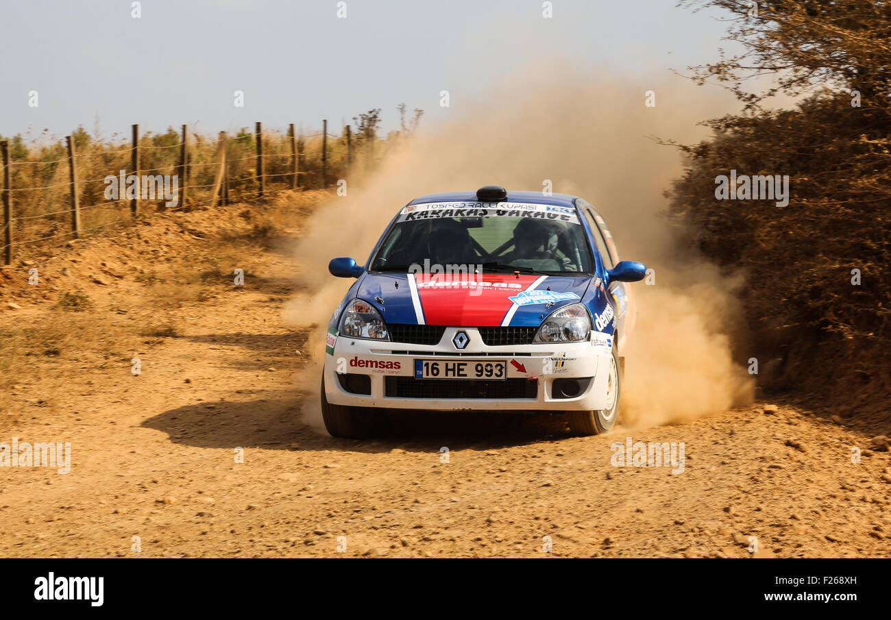 Renault clio rally car hi-res stock photography and images - Alamy