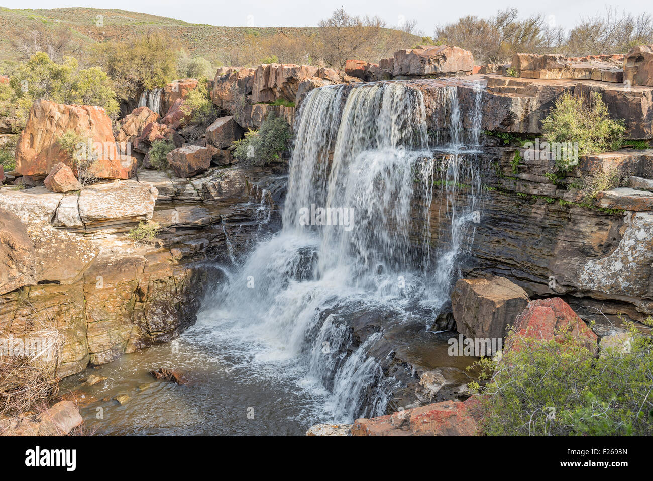 About 7 km north of Nieuwoudtville in the Northern Cape Province of ...