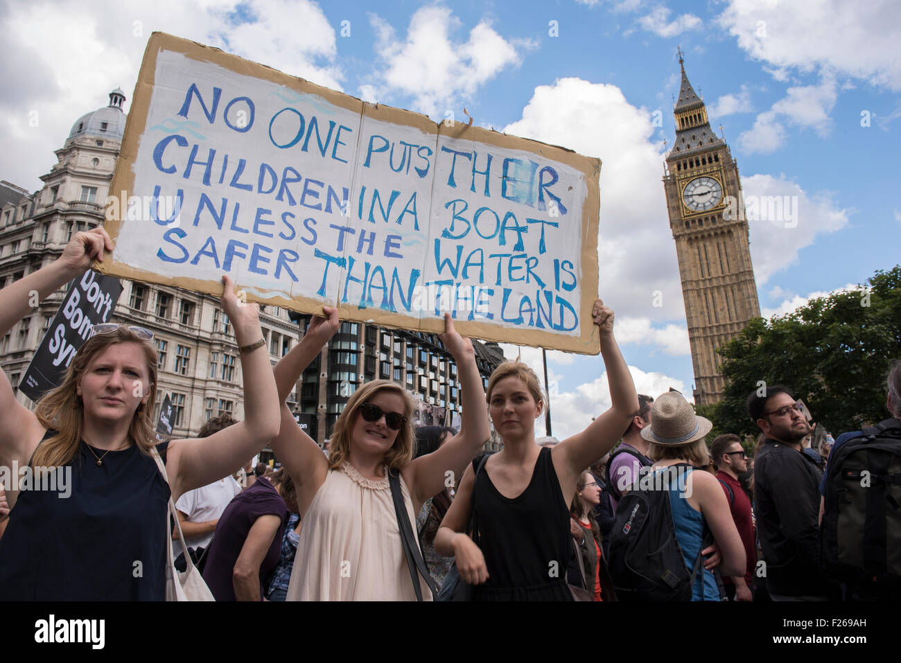 London, UK. 12th Sep, 2015. Refugees Welcome Here national ...