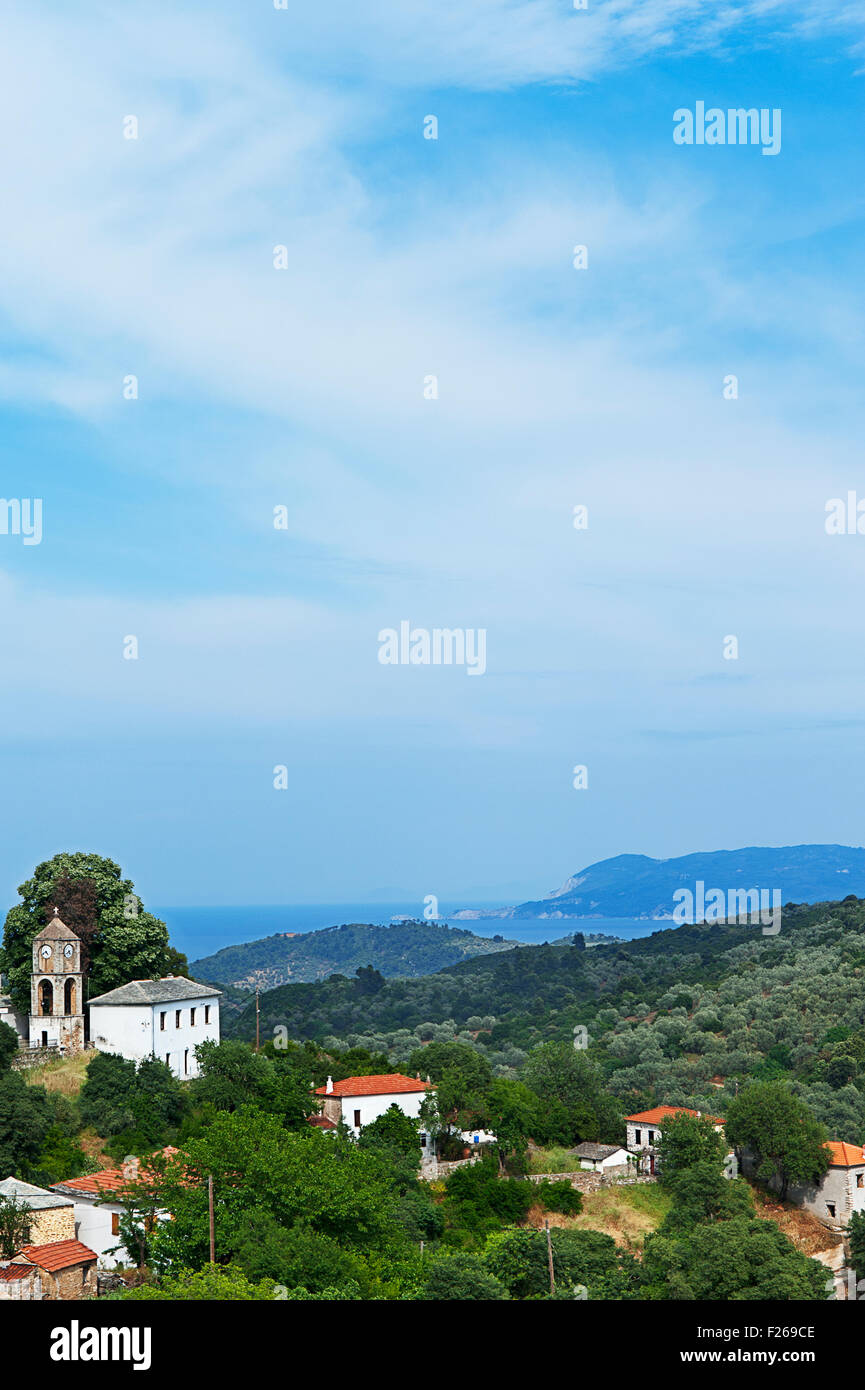 Pelion villages hi-res stock photography and images - Alamy