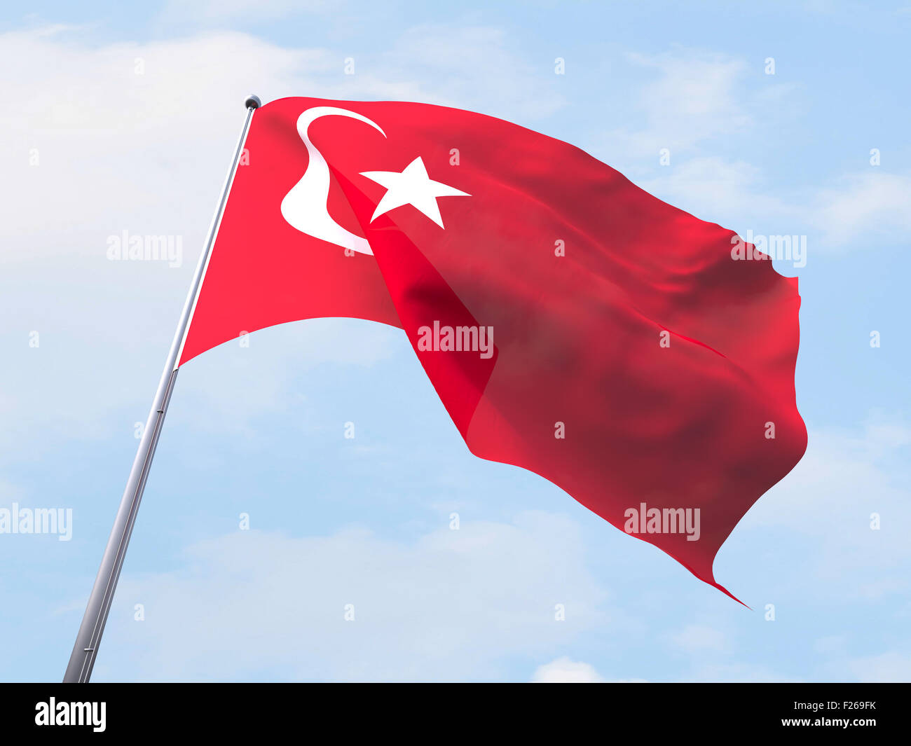 Turkey flag hi-res stock photography and images - Alamy