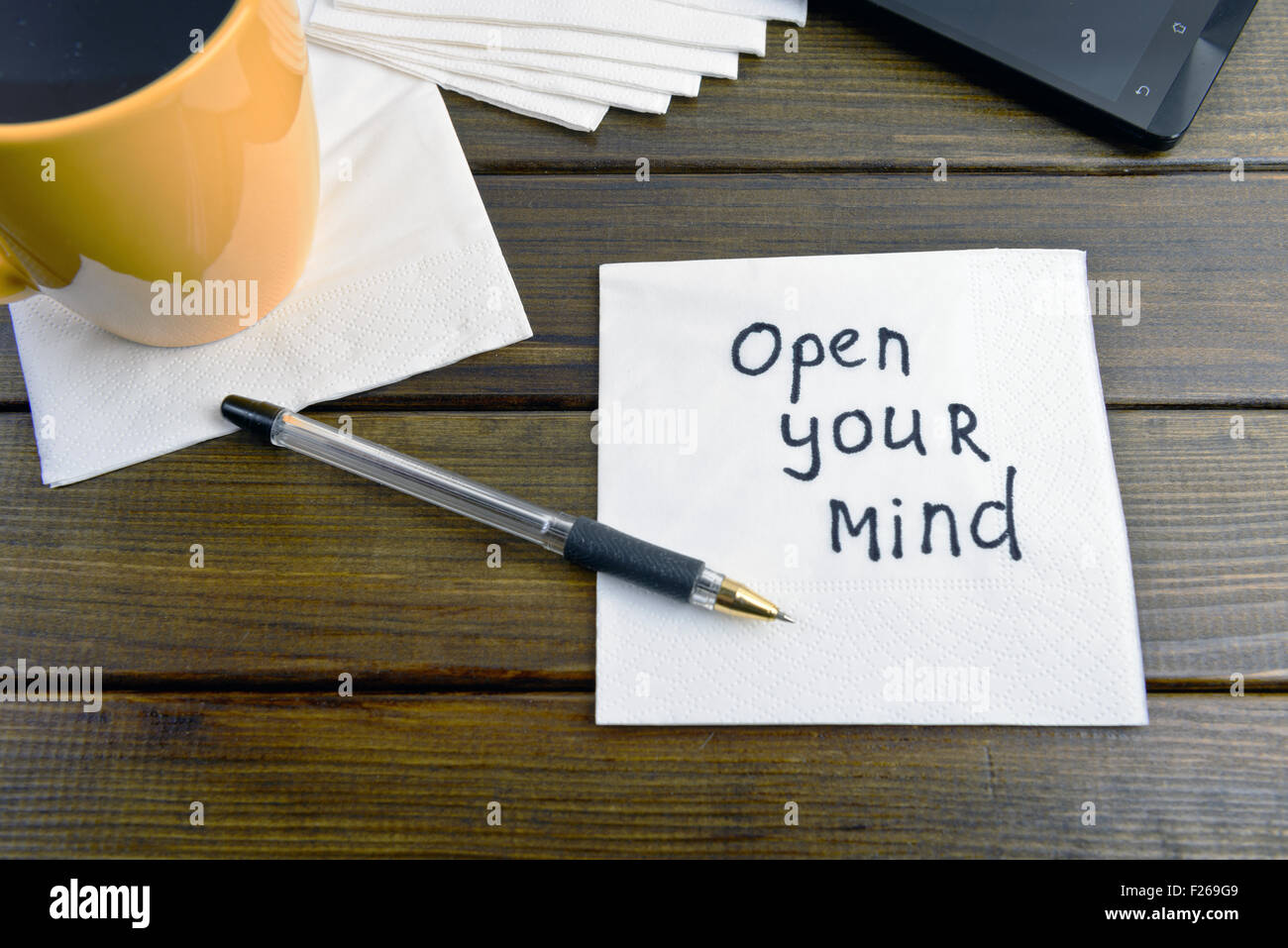 Open mind hi-res stock photography and images - Alamy