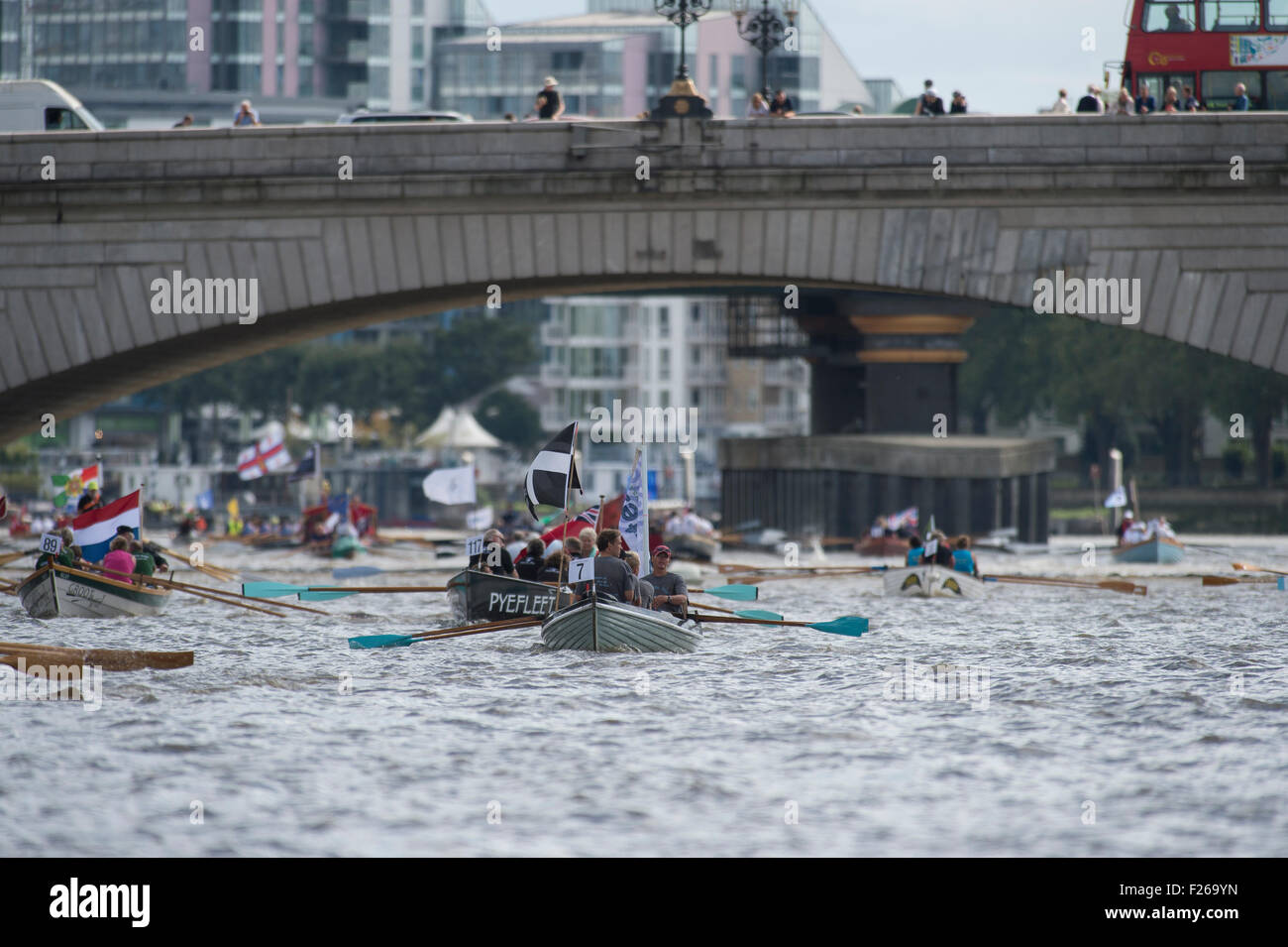 London, UK. 12th September, 2015. The Great River Race is London's ...