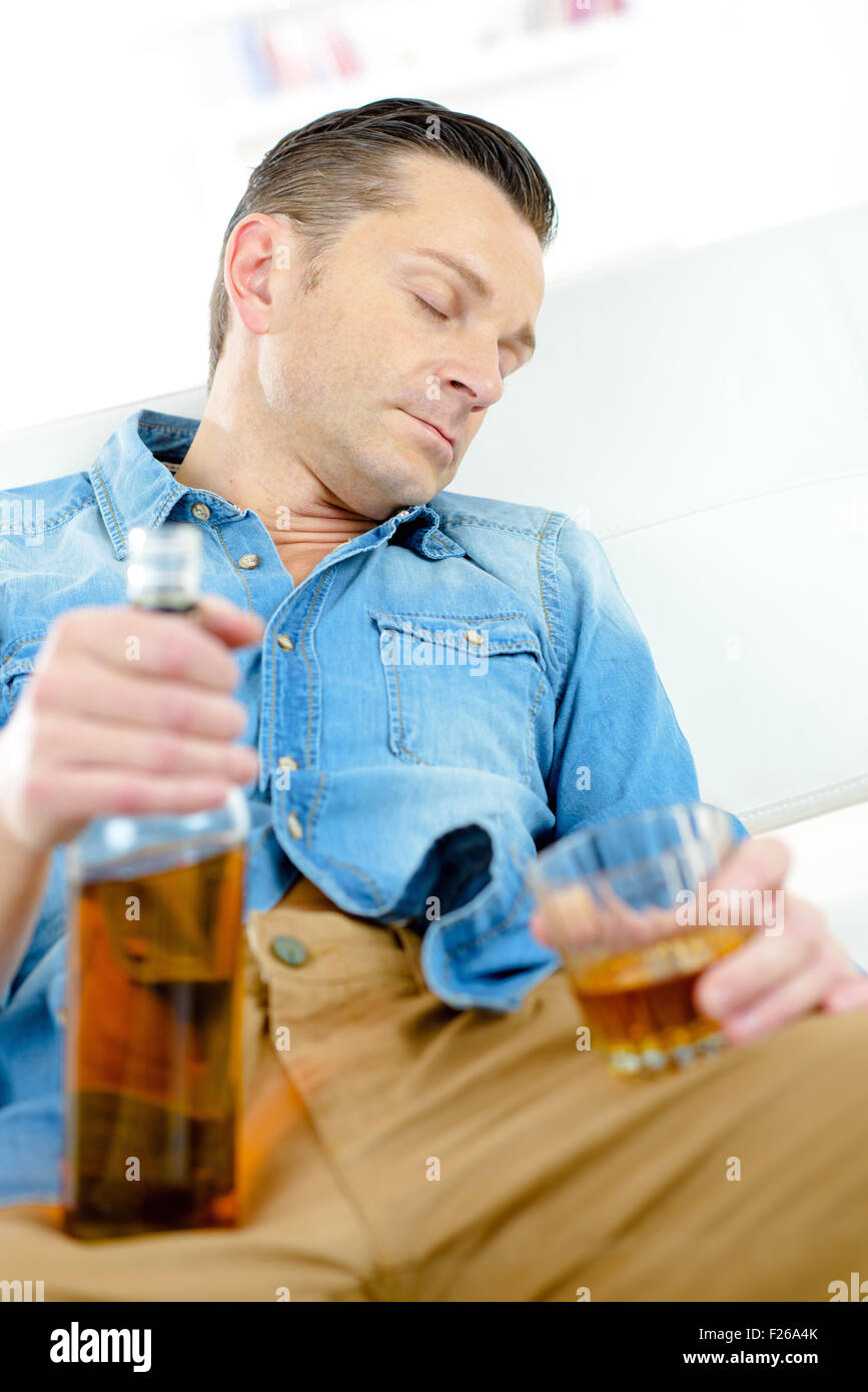 Man slouching hi-res stock photography and images - Alamy