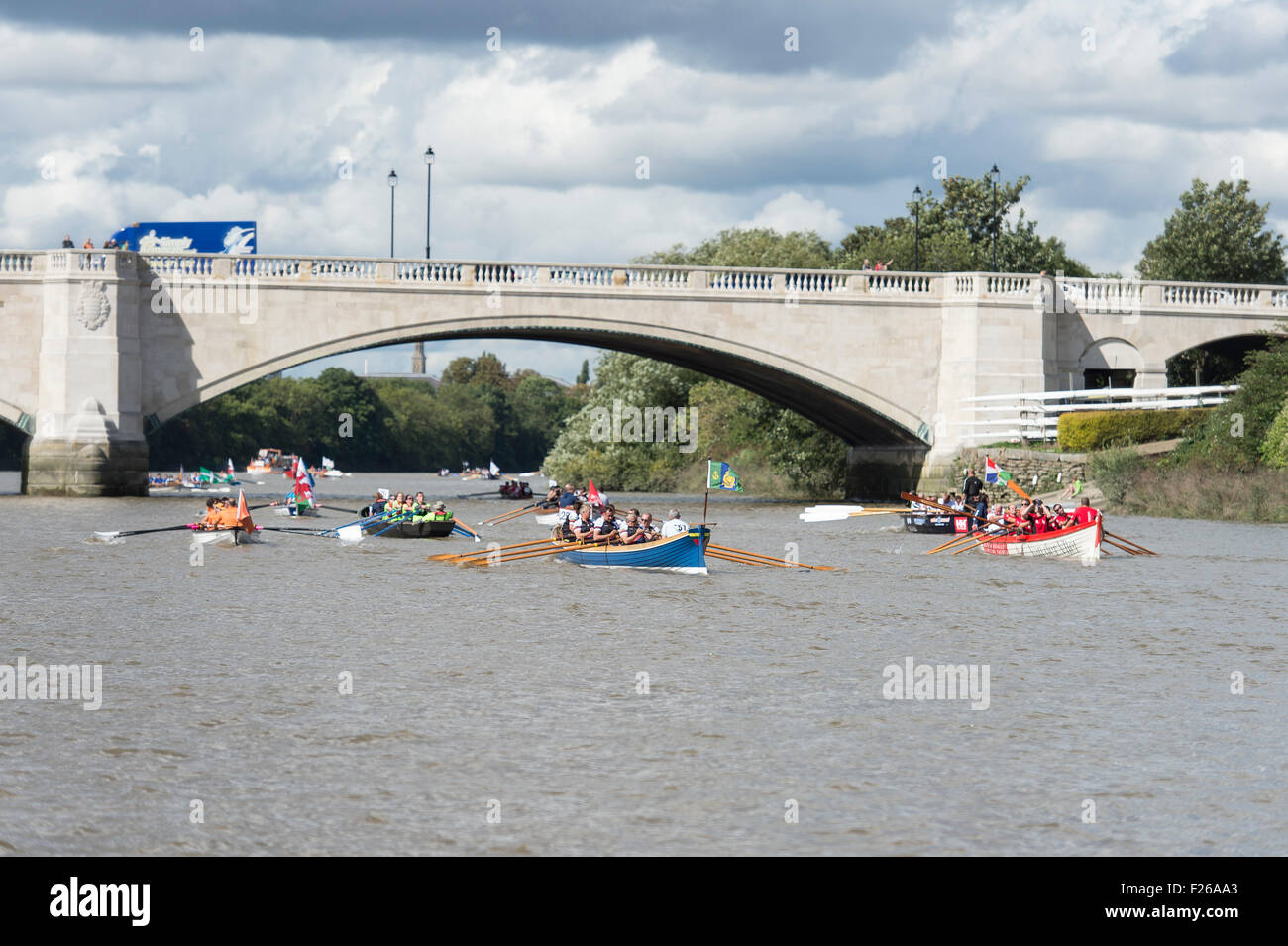London, UK. 12th September, 2015. The Great River Race is London's ...