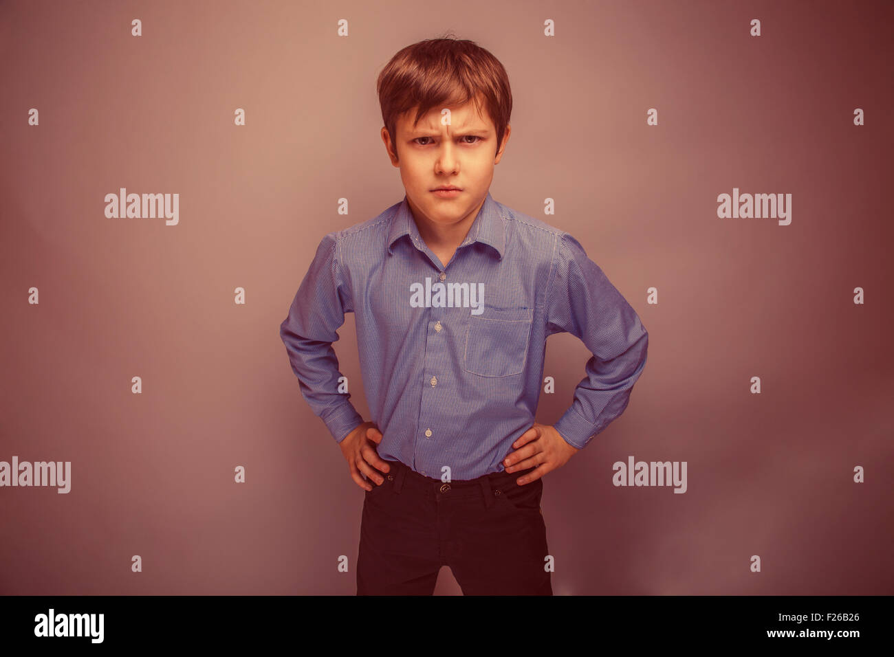 Male kid sad angry mad hi-res stock photography and images - Alamy