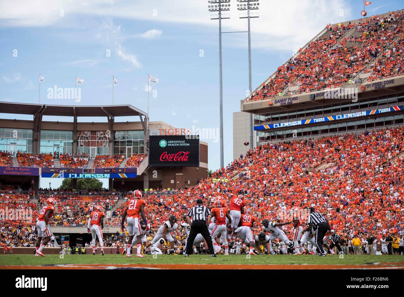 The scene at Memorial Stadium as App State kicks a field goal during ...