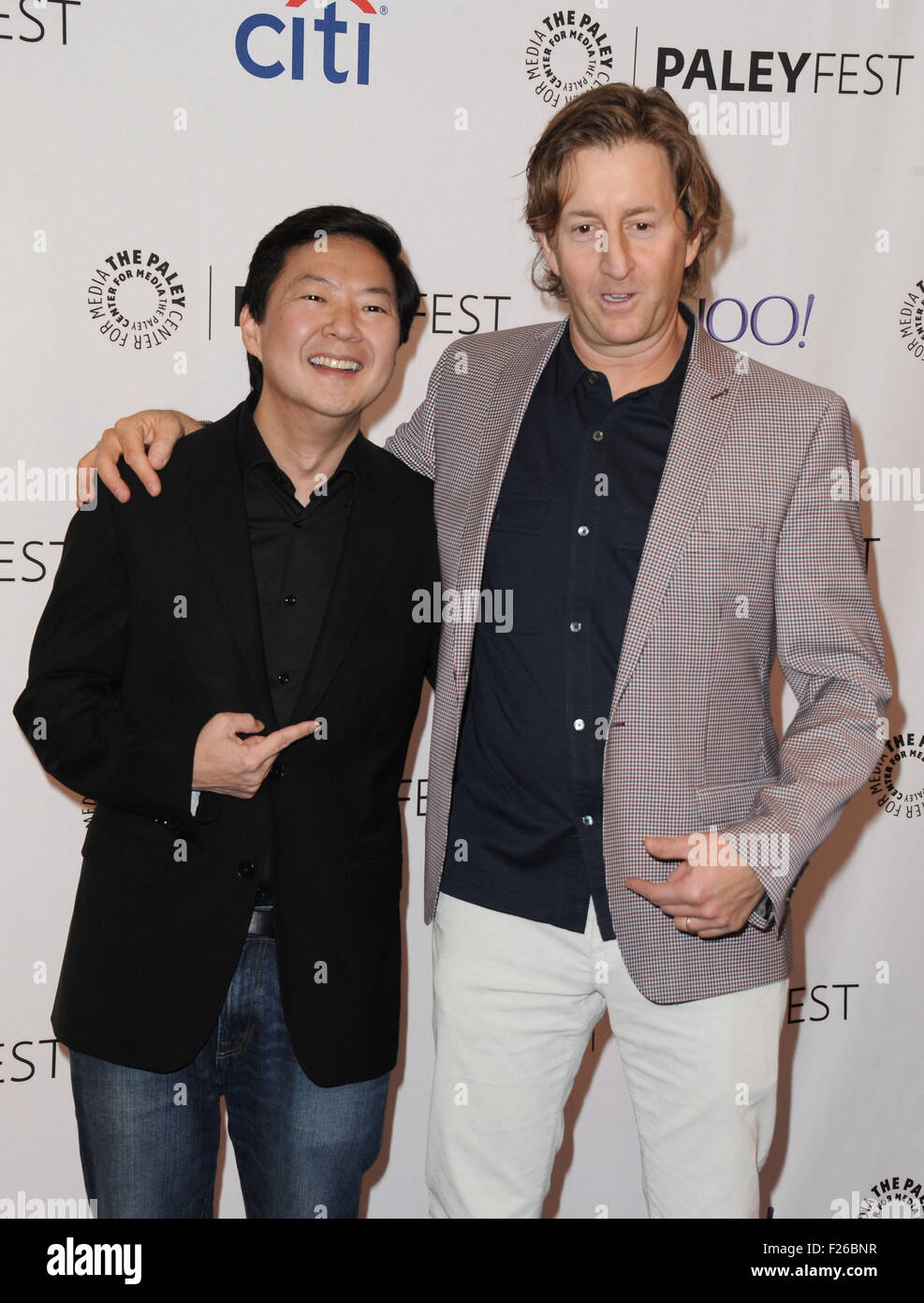 Los Angeles, California, USA. 12th Sep, 2015. Ken Jeong, Mike Sikowitz ...