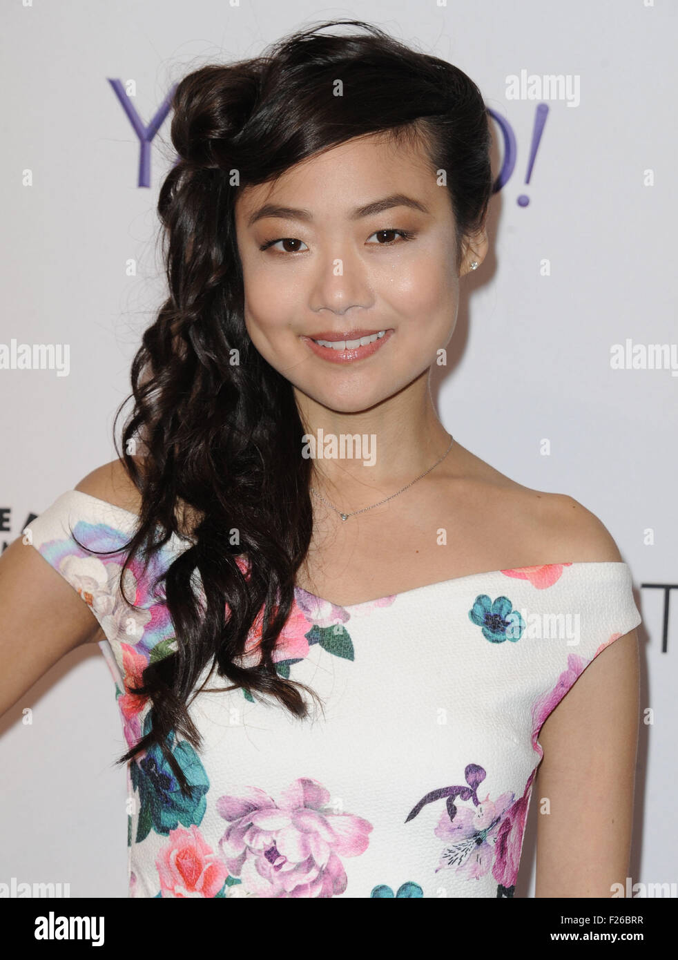 Los Angeles, California, USA. 12th Sep, 2015. Krista Marie Yu attending ...