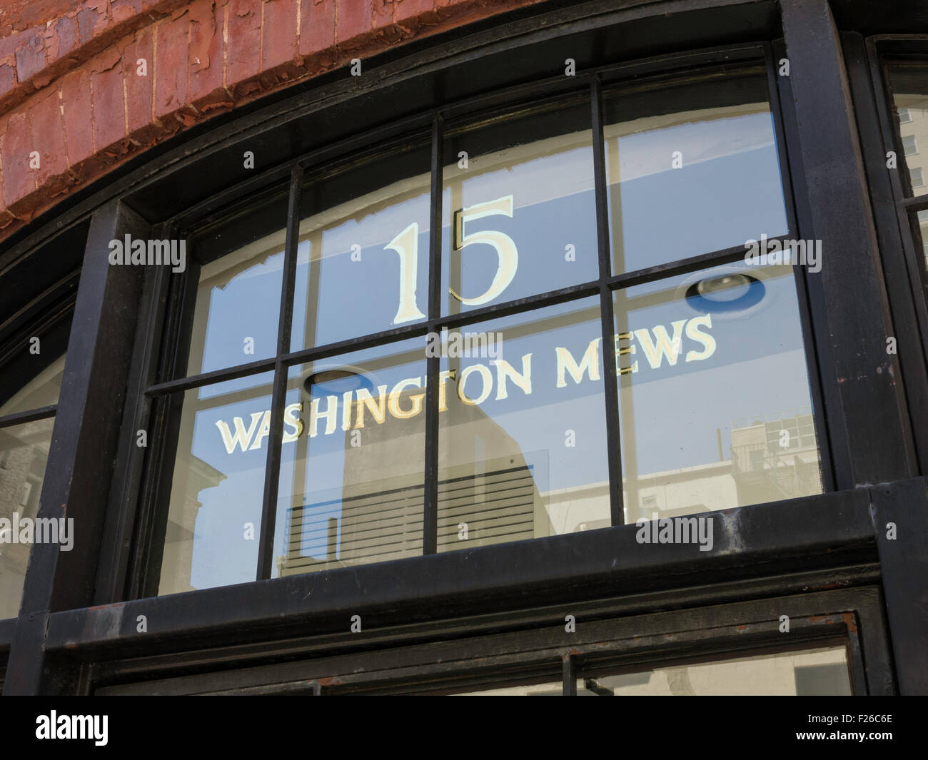 Washington Mews in Greenwich Village, NYC Stock Photo - Alamy