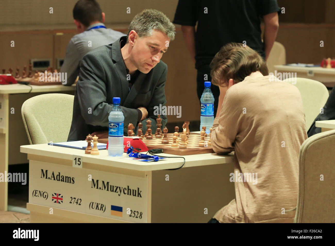 Michael adams chess hi-res stock photography and images - Alamy