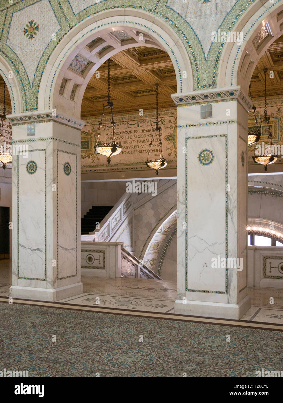 Chicago cultural center one visited hi-res stock photography and images ...
