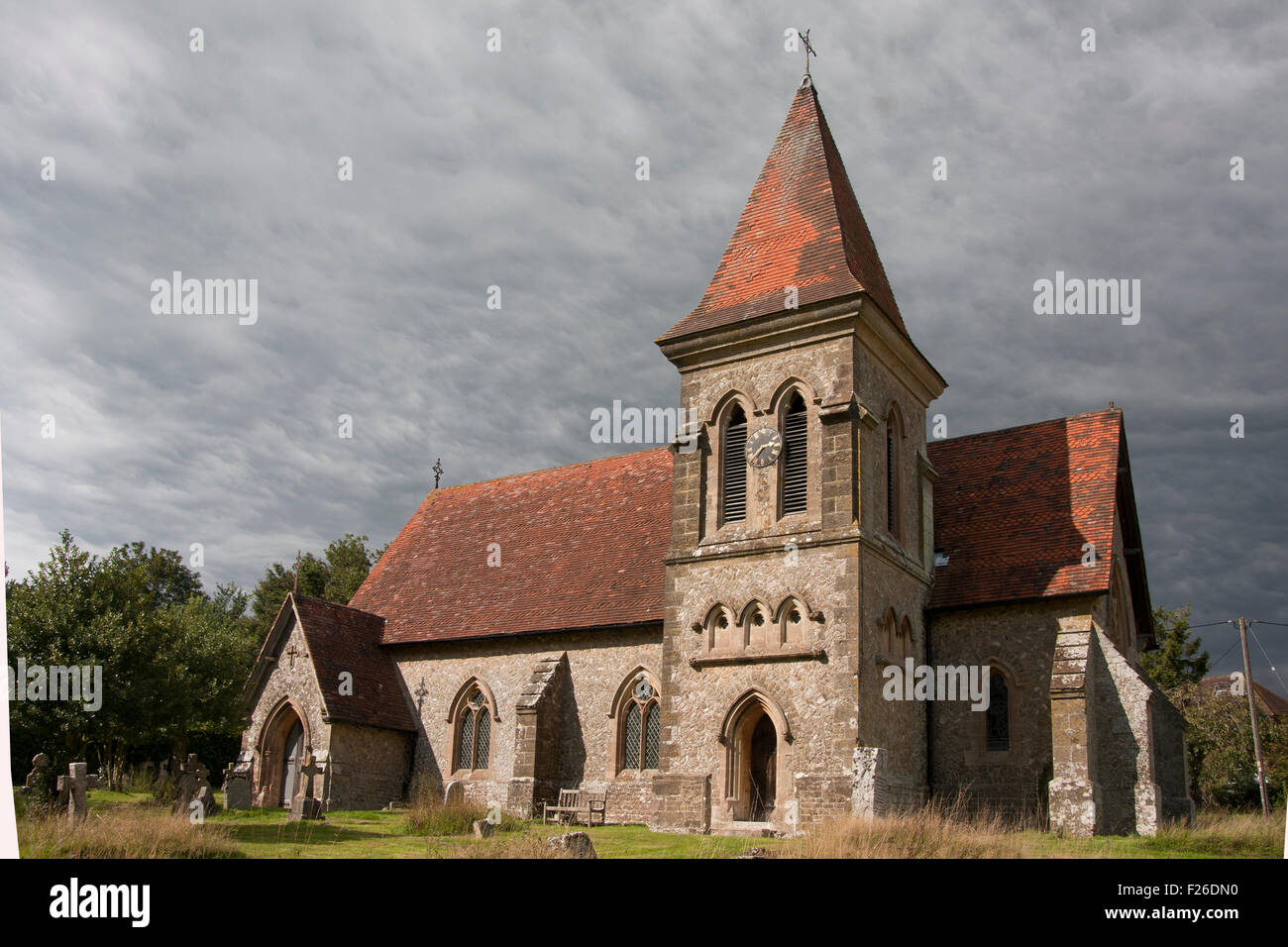 the Anglican church of Holy Trinity, Duncton, Petworth, West Sussex ...