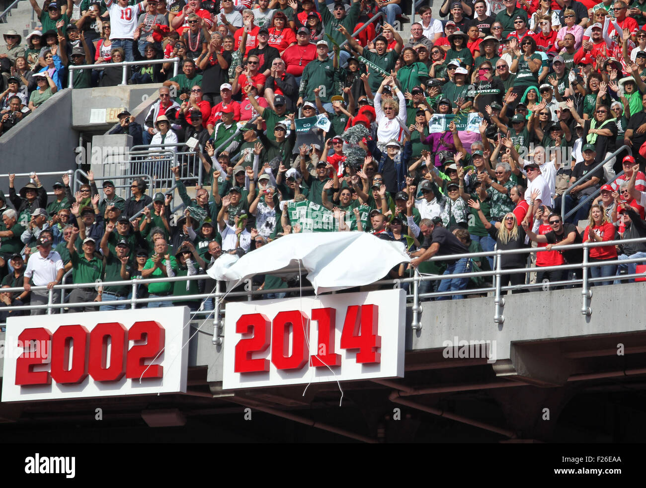 September 12, 2015 - Ohio State Buckeyes unveils its championship ...