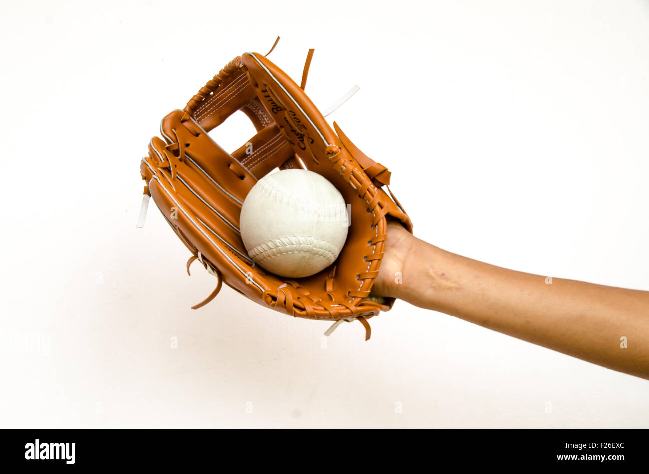 Hand children catching ball on hi-res stock photography and images - Alamy