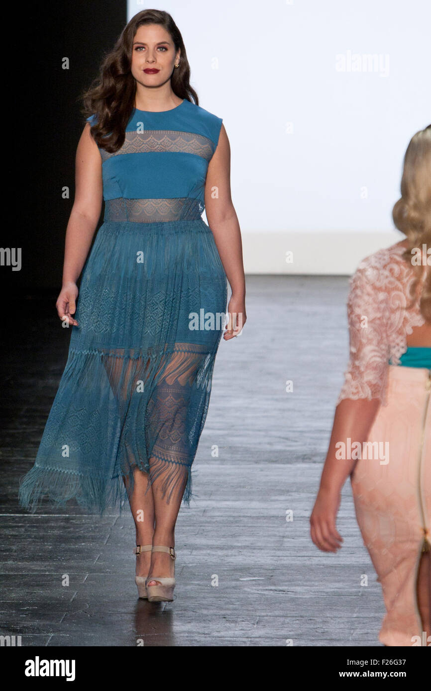 New York, USA. 11th September, 2015. Ashley Nell Tipton Project Runway ...