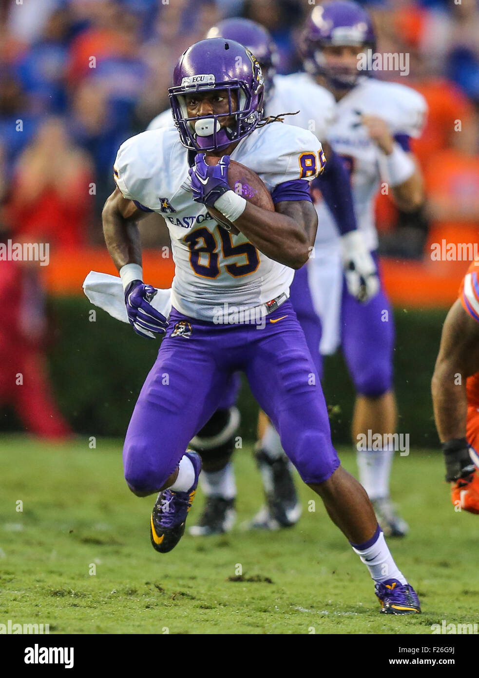 Gainesville, FL, USA. 12th Sep, 2015. : East Carolina Pirates wide ...