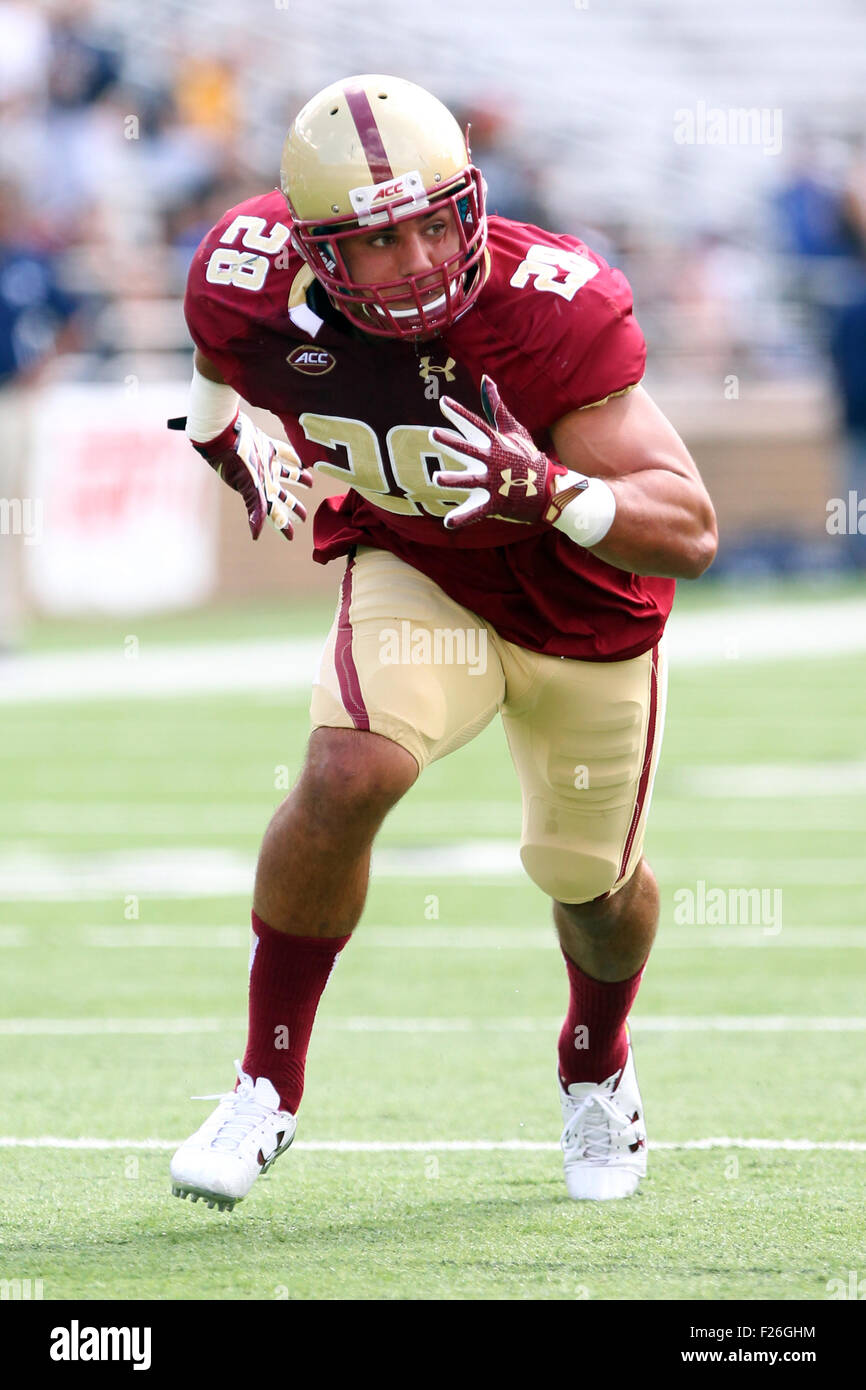 September 12, 2015; Chestnut Hill, MA, USA; Boston College Eagles ...