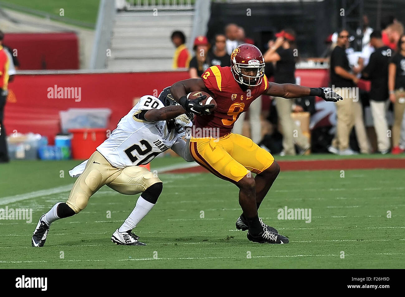 Los Angeles, CA, USA. 12th Sep, 2015. USC Trojans wide receiver JuJu ...