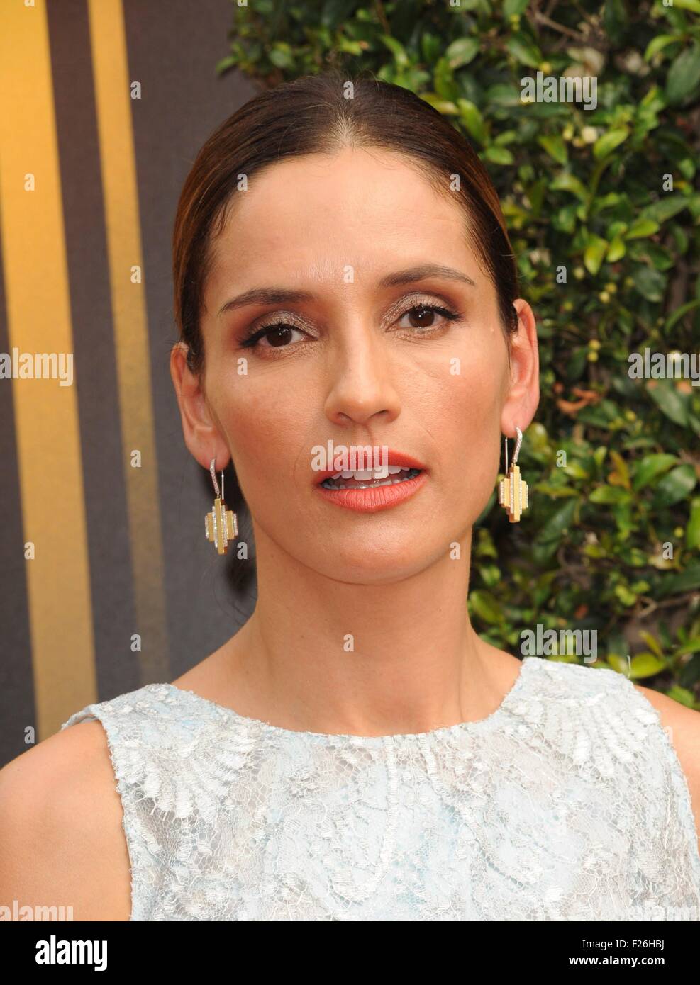 Los Angeles, CA, USA. 12th Sep, 2015. Leonor Varela at arrivals for ...