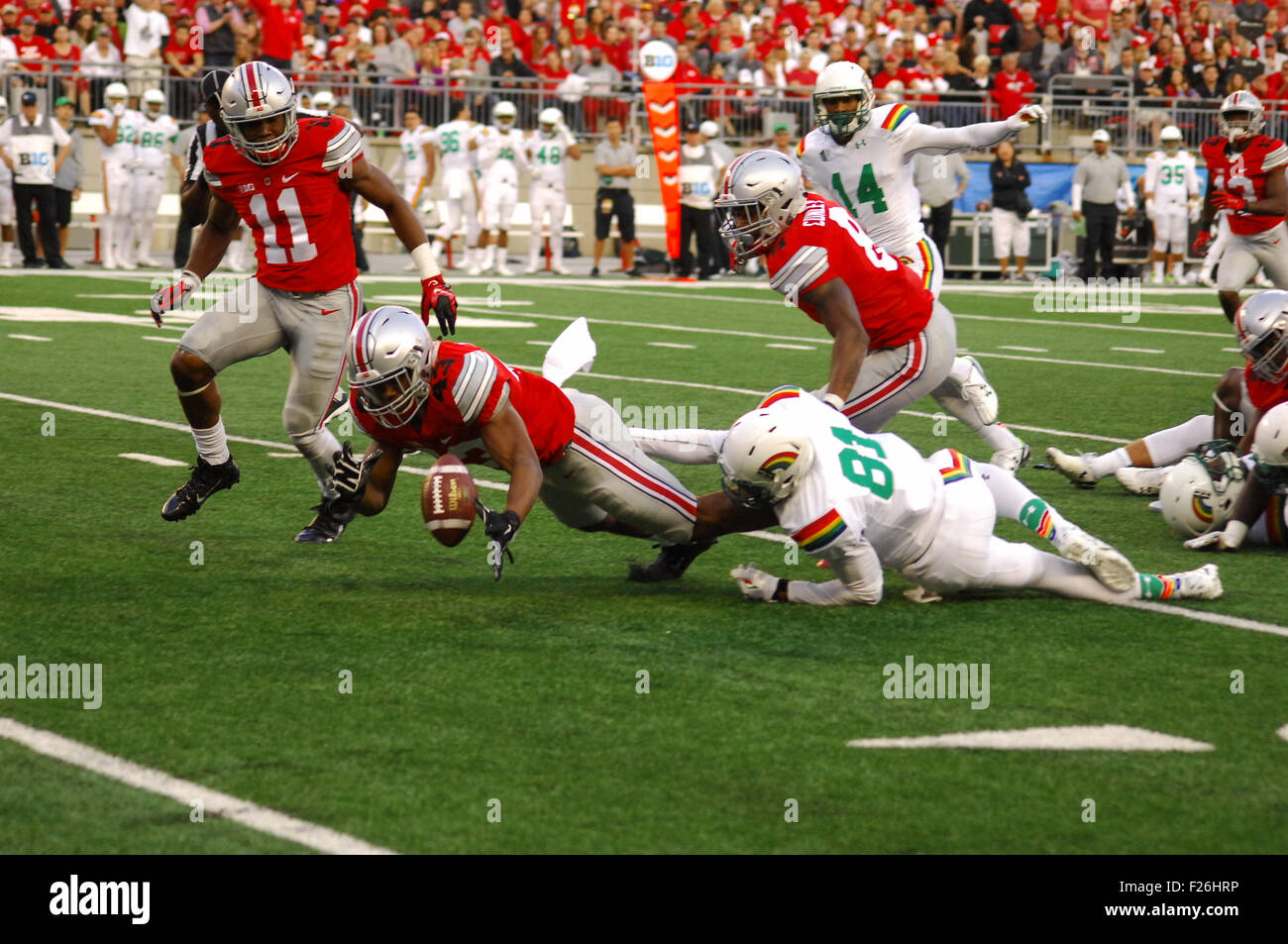 Ohio state buckeyes vonn bell hi-res stock photography and images - Alamy