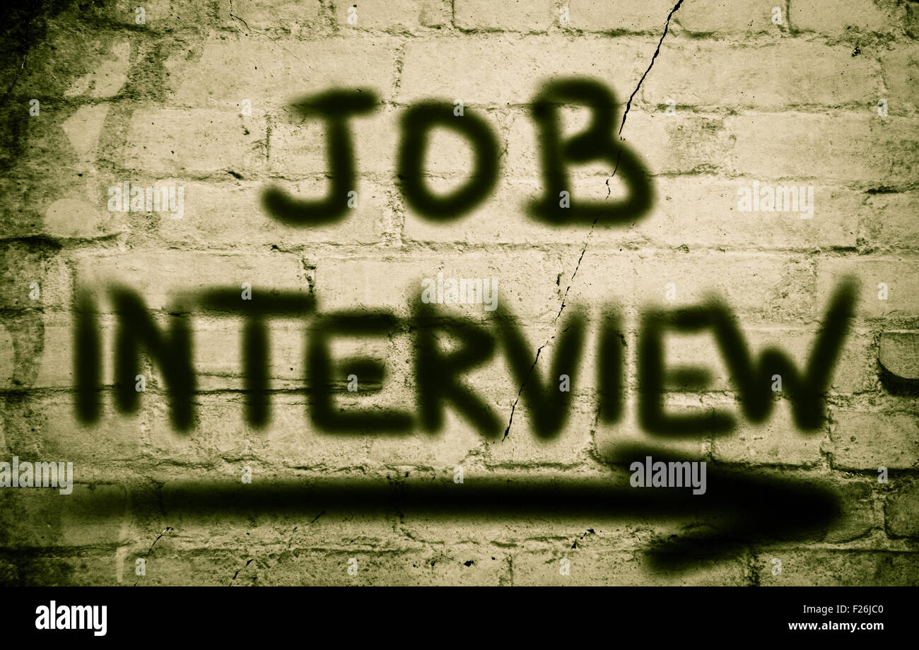 Job Interview Concept Stock Photo - Alamy