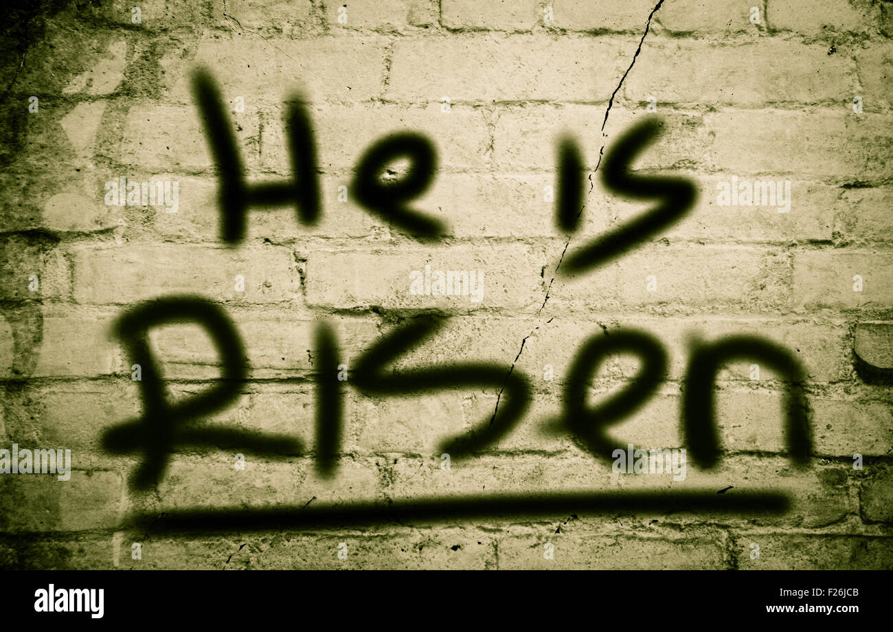 God has risen hi-res stock photography and images - Alamy