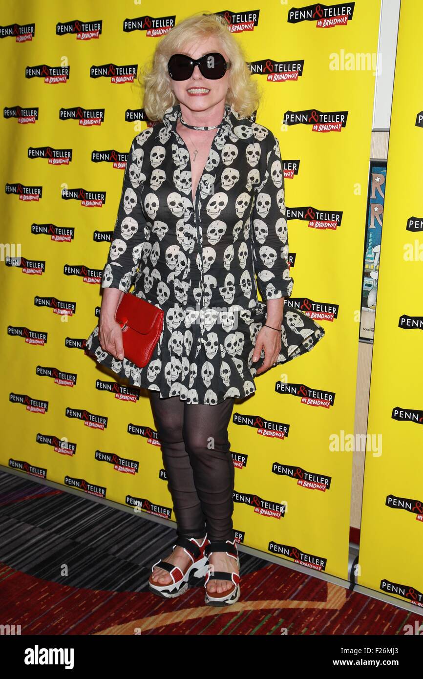 'Penn & Teller on Broadway' opening night - Arrivals Featuring: Debbie ...