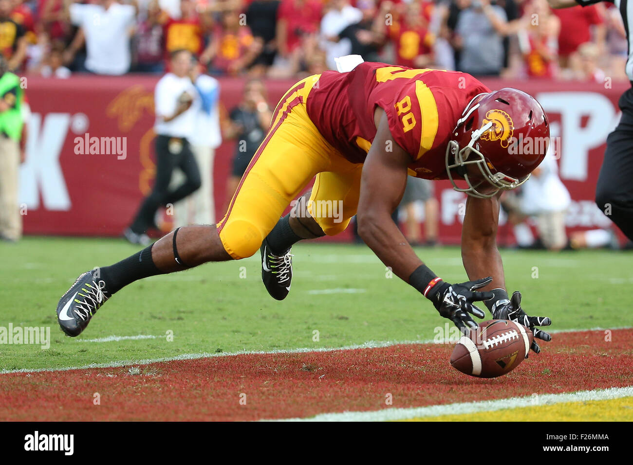 Los Angeles, CA, I.E. USA. 12th Sep, 2015. September 12, 2015: USC ...