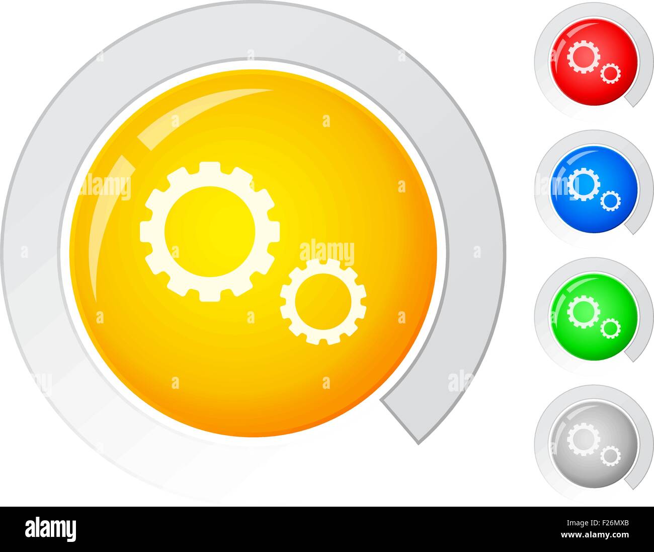 Gear mechanism Stock Vector Images - Alamy