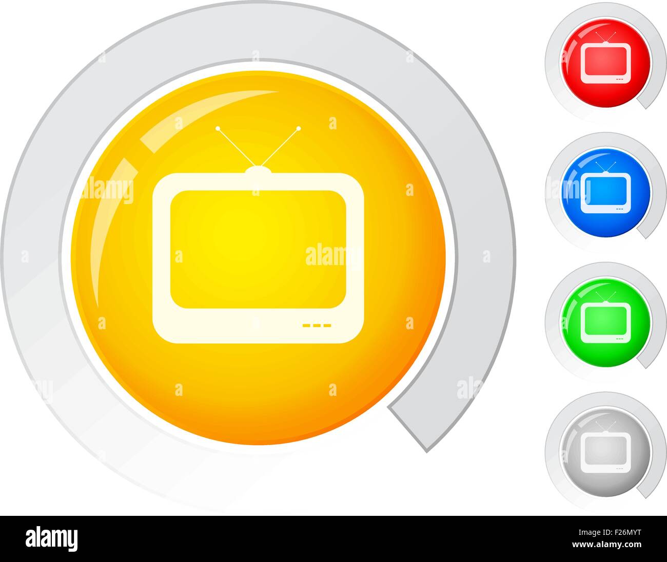 The circle tv hi-res stock photography and images - Alamy