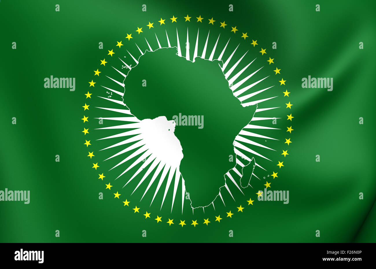 African union flag hi-res stock photography and images - Alamy
