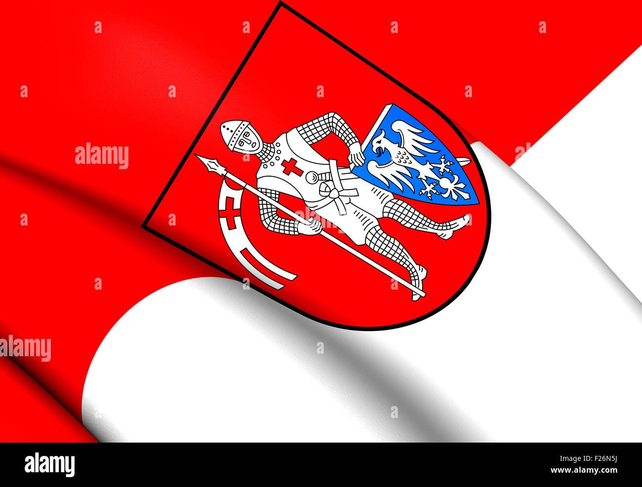 3d flag of upper bavaria hi-res stock photography and images - Alamy
