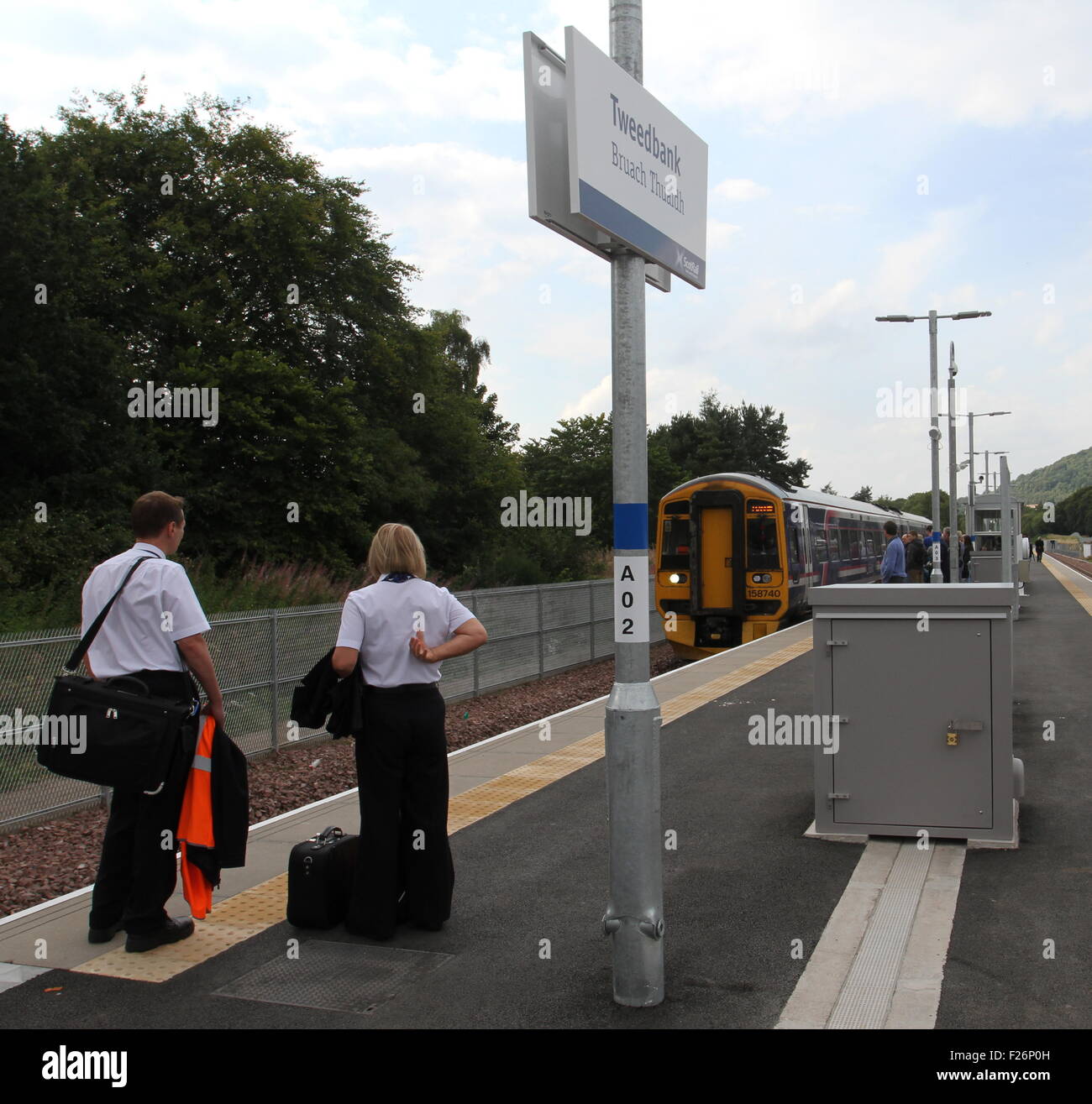 Borders railway hi-res stock photography and images - Alamy