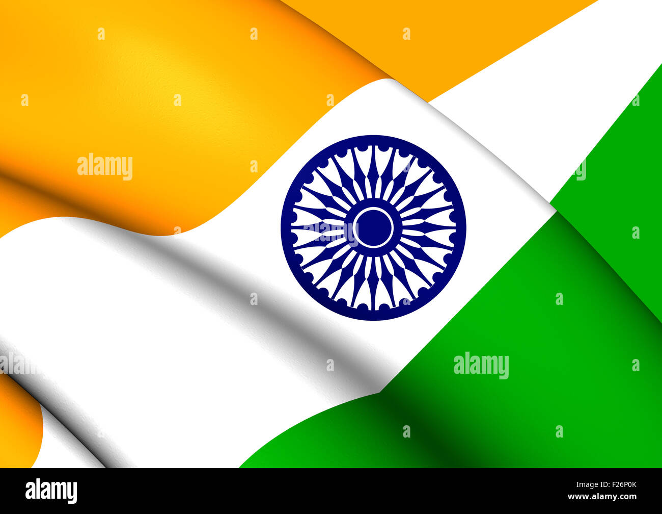 Indian 3d flag hi-res stock photography and images - Alamy