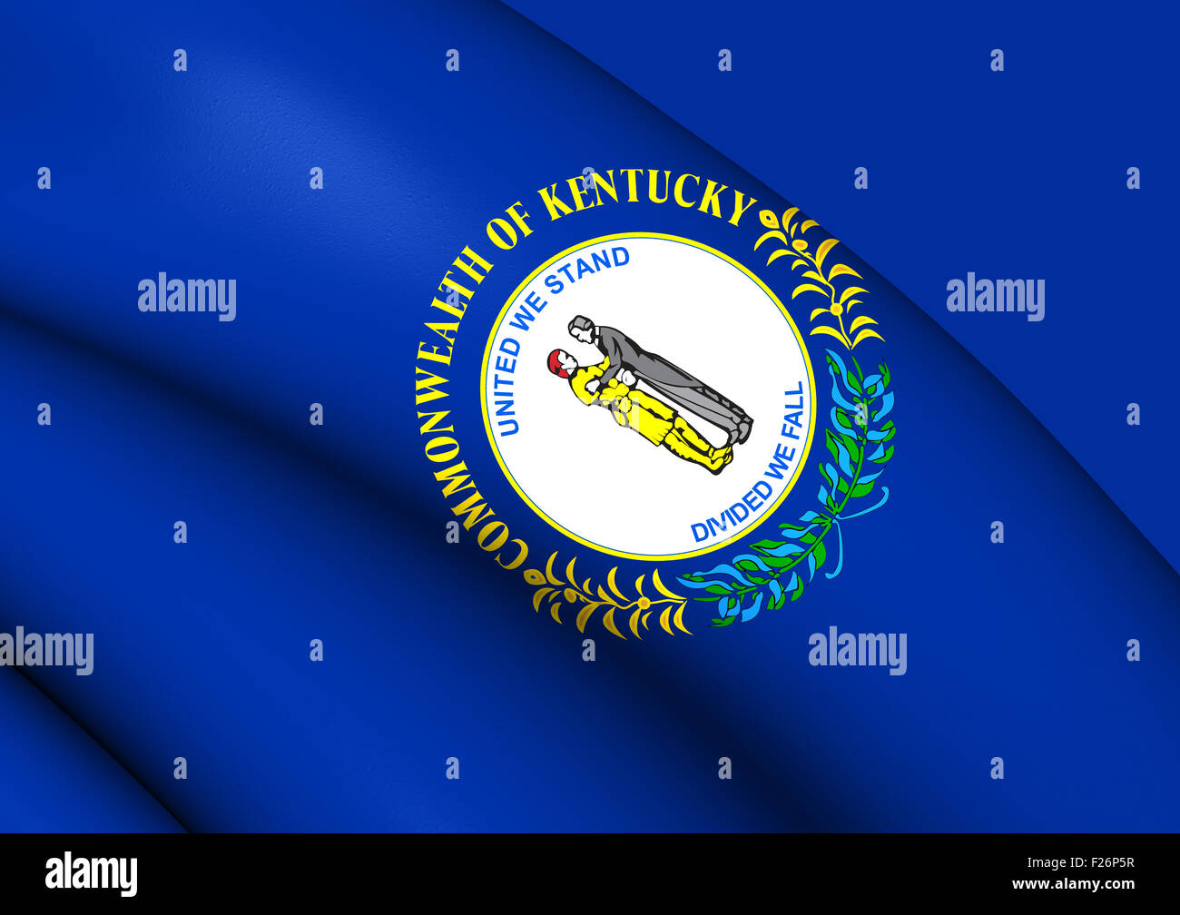 Flag of the kentucky hi-res stock photography and images - Alamy