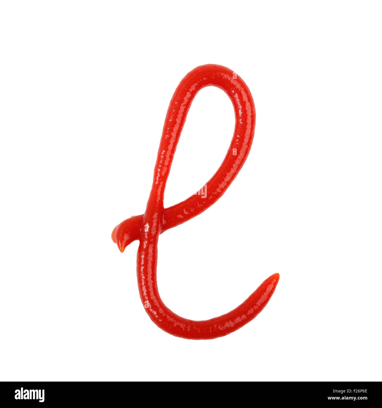 The Letter L Lowercase Fancy