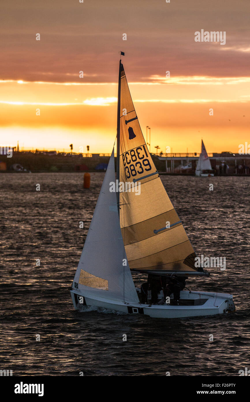Enterprise dinghies hi-res stock photography and images - Alamy