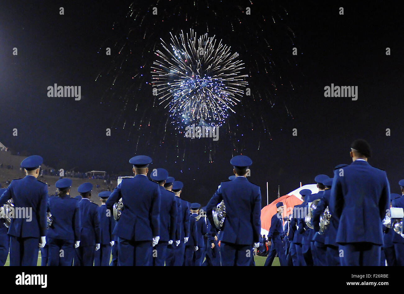 Spartans drum bugle corps hi-res stock photography and images - Alamy