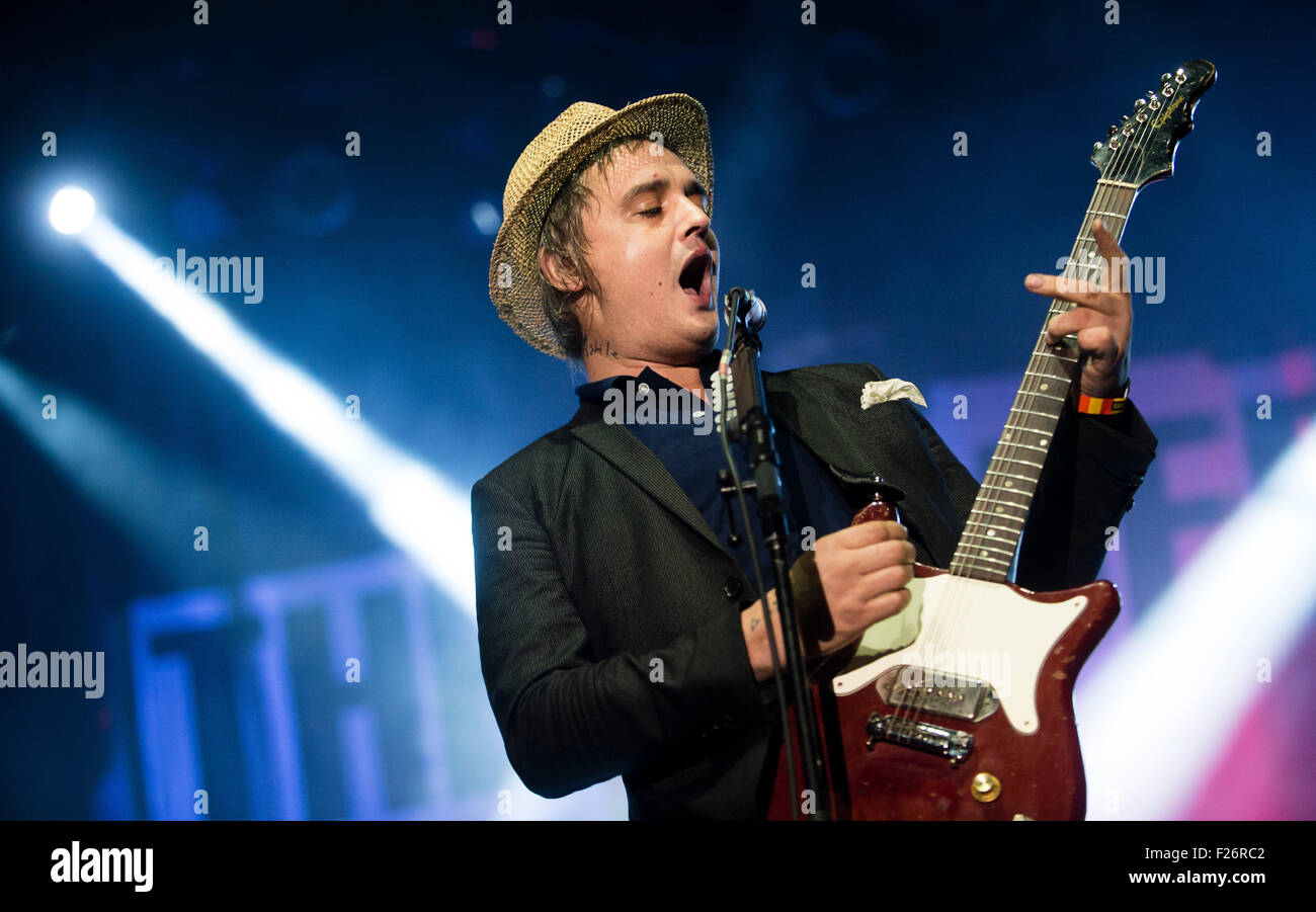 Berlin, Germany. 12th Sep, 2015. Pete Doherty of the band 'The ...