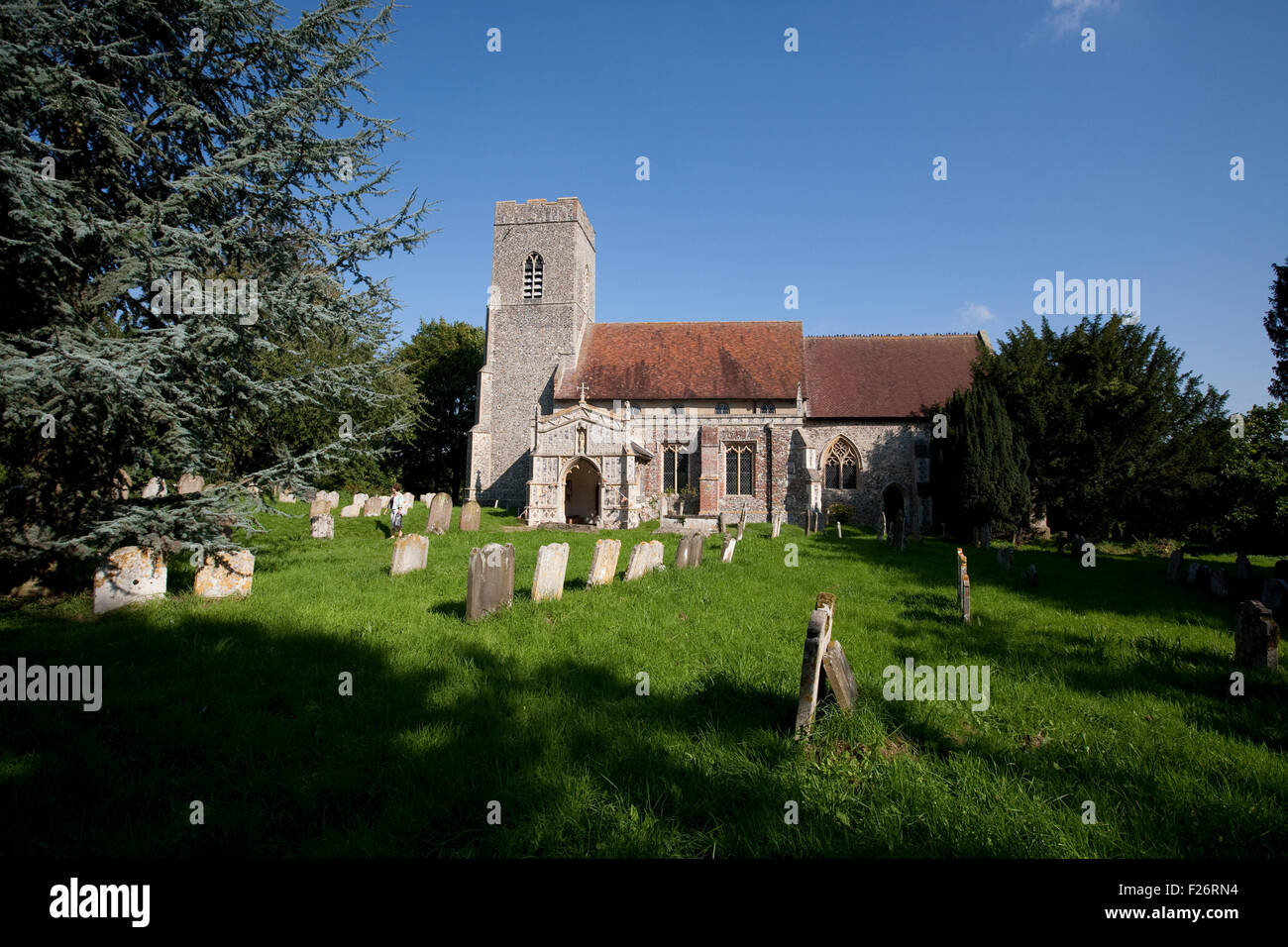 Huntingfield Church Suffolk Stock Photo - Alamy