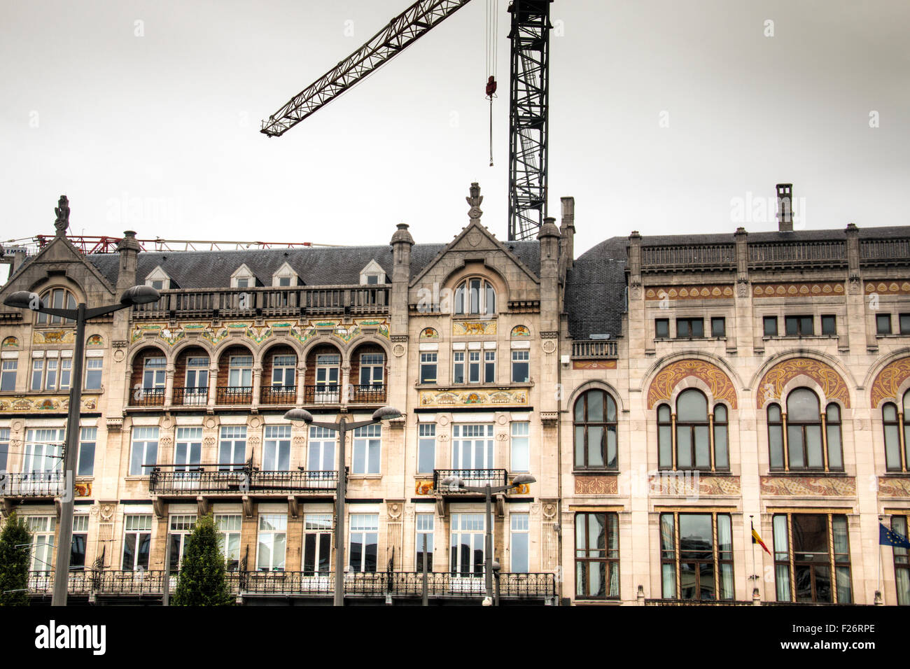 Historical buildings in Antwerp, Belgium Stock Photo - Alamy